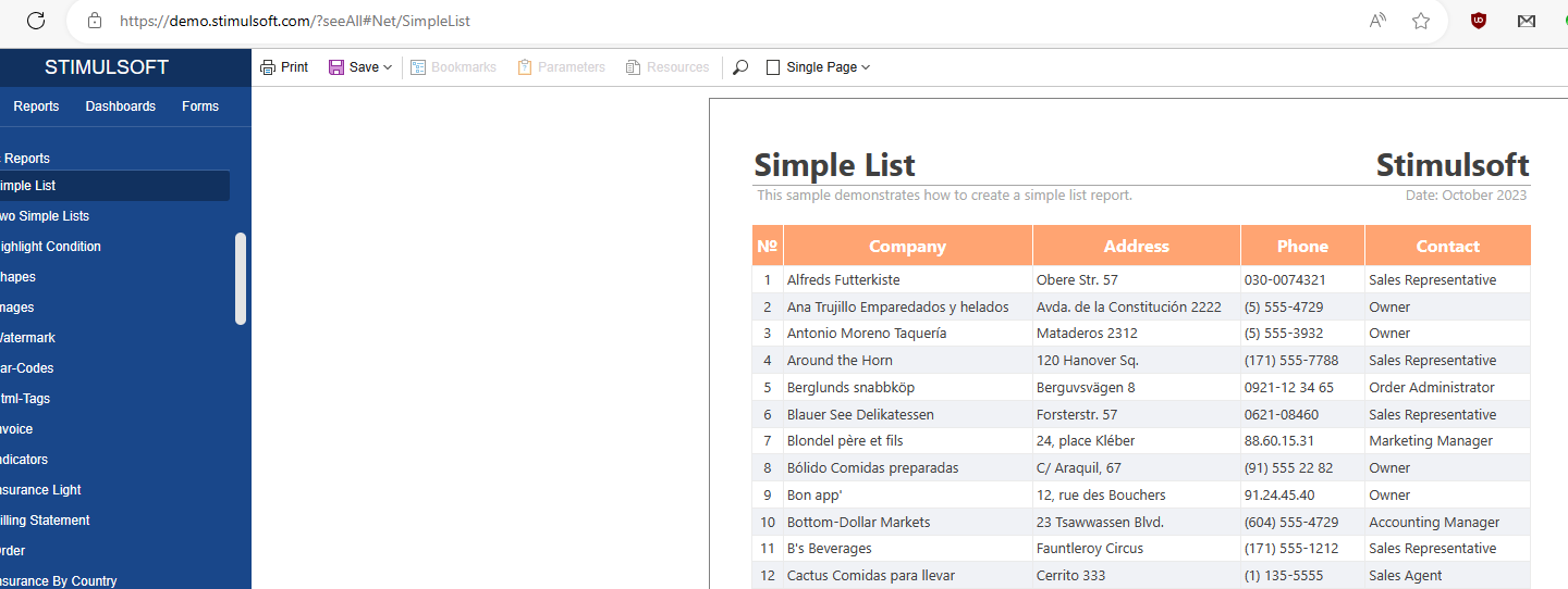 Stimulsoft.Reports.Web.NetCore部署 | Long's Blog
